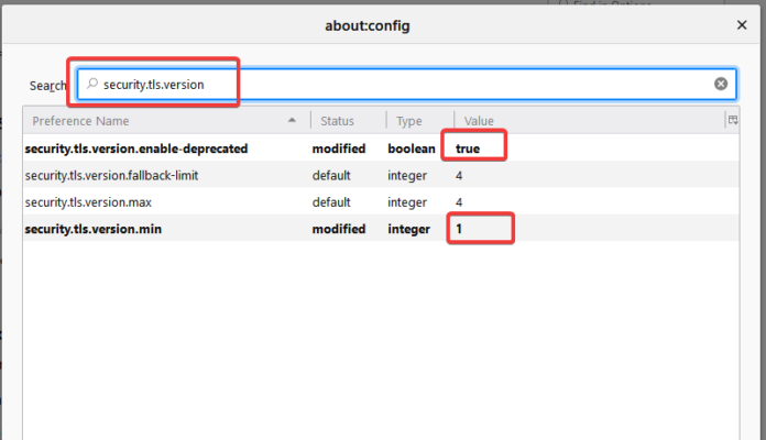 Thunderbird error: Peer using unsupported version of security protocol